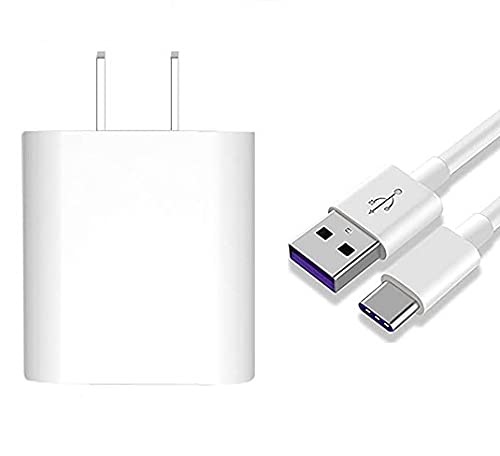 for Huawei Supercharge Power Adapter,4.5V 5A Quick Fast Charger with Super Charging USB Type C Cable Super Charger for Huawei P20 Pro, P10 Plus,Mate 9 MT9, Mate 10 Pro, Honor (Super Charger)