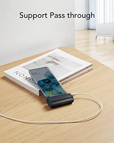 VEGER Portable Charger, USB C Power Bank, 5000mAh Mini Battery Pack Fast Charging 20W Small Charging Bank for Samsung Galaxy S21, S20, S10, S9, Note 20, Pixel, Moto, LG, Oculus Quest, Android Phones