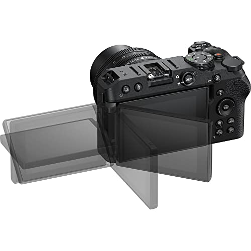 Nikon Z30 Mirrorless Digital Camera with 16-50mm and 50-250mm Lenses (1743) INTL Model with 64GB Extreme PRO Card + EN-EL25 Extra Battery + Photo Editing Software + Camera Bag + Cleaning Kit (Renewed)