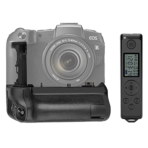 Neewer Vertical Battery Grip with 2.4G Wireless Remote Control ,Compatible with Canon EOS R Mirrorless Digital Camera,Replacement for BG-E22,Works with LP-E6N/LP-E6NH Battery (Battery Not Included)