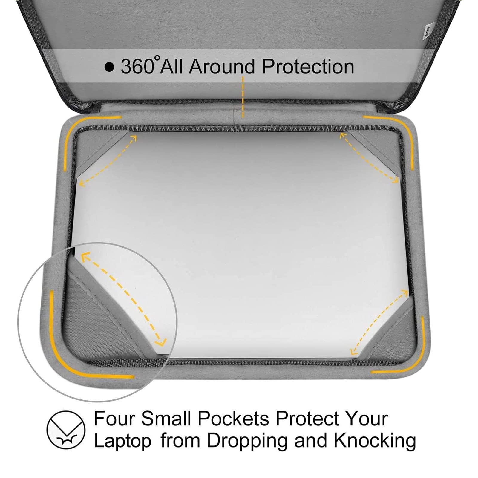 MOSISO Compatible with MacBook Air 15 inch Case 2023 2024 Release M3 A3114 M2 A2941 with Touch ID, Plastic Hard Shell Case&Carrying Sleeve Bag&Keyboard Cover&Webcam Cover&Screen Protector, Clear&Gray