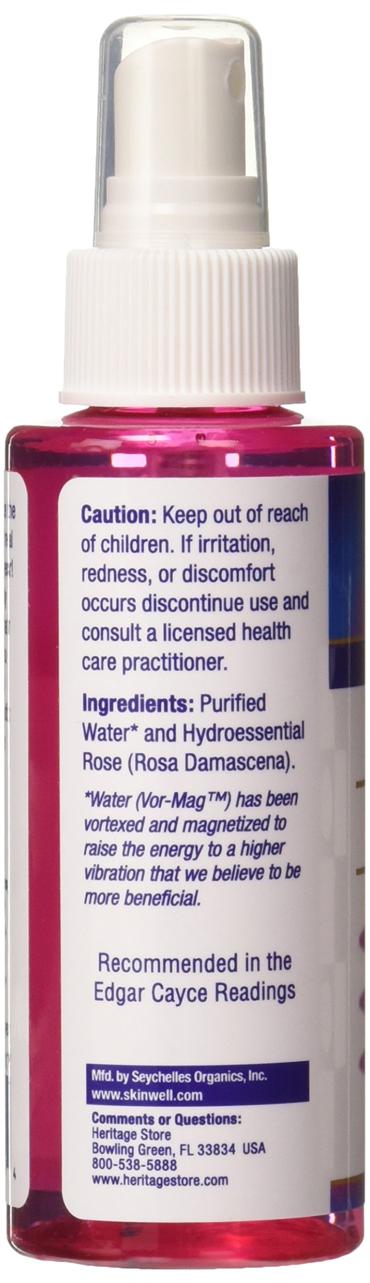 Rosewater Heritage Store 4 oz Liquid