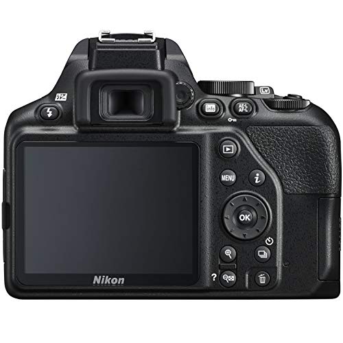 Nikon D3500 24.2MP DSLR Camera w/AF-P 18-55mm VR Lens & 70-300mm Dual Zoom Lens (1588B) ā (Renewed)