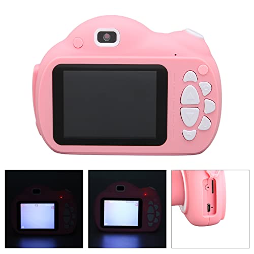 Sanpyl Digital Video Camera, 2.4 Inch Kids Digital Cartoon Multifunction HD 1080P Camera for Children Birthday Holiday