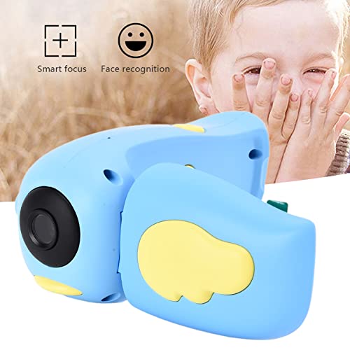 HD Digital Camera, 100° Viewing Angle 400mAh Battery Safe 2 Inch Screen Camera Cute for Boys for Toy for Gift for Girls(blue)