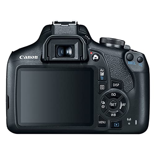 Canon EOS Rebel T7 DSLR Camera w/EF-S 18-55mm f/3.5-5.6 is II Lens + 2X 64GB Memory + Case + Filters + Tripod + More (35pc Bundle)