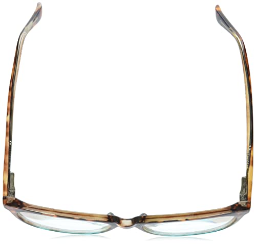 Sofia Vergara x Foster Grant Women's Teresa Reading Glasses Cat-Eye, Tortoise and Crystal Turquoise, 52 mm + 1.75