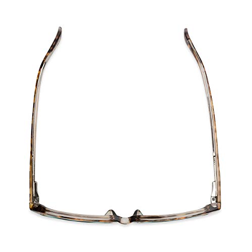 Sofia Vergara x Foster Grant Women's Teresa Reading Glasses Cat-Eye, Tortoise and Crystal Turquoise, 52 mm + 1.75