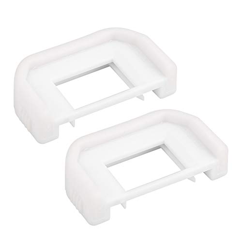 RvSky Digital Camera Accessories 2PCS White Camera EF Viewfinder Eye Patch for Digital Cameras