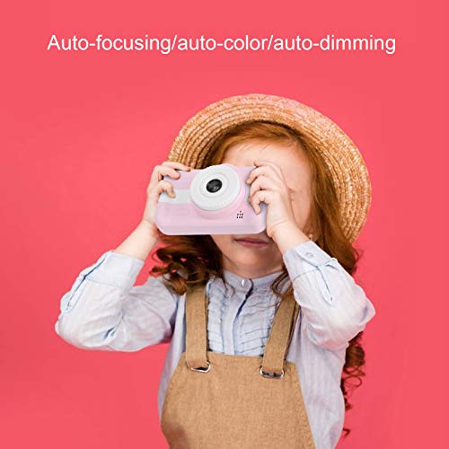 SALALIS Children Dual Digital Camera,Mini Kids Selfie Camera,3.5 inch 12MP Dual Camera Kids Action Camera with USB Charging for Kids Gift