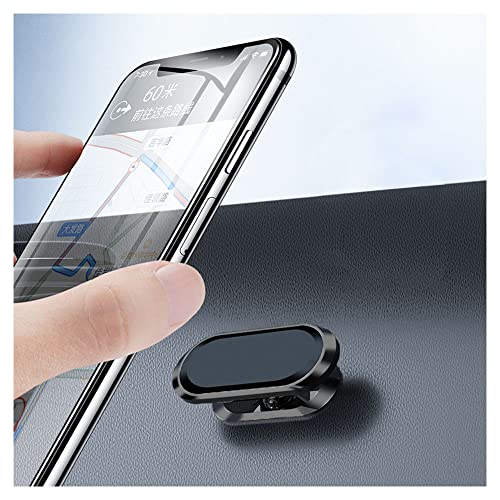 Car Magnetic Mobile Phone Holder,360° Rotation of Eight Magnetic Aluminum Alloy Dashboard Car Phone Holder,Compatible iPhone 13 Pro Max / 13 Pro and All Smartphone (Black)