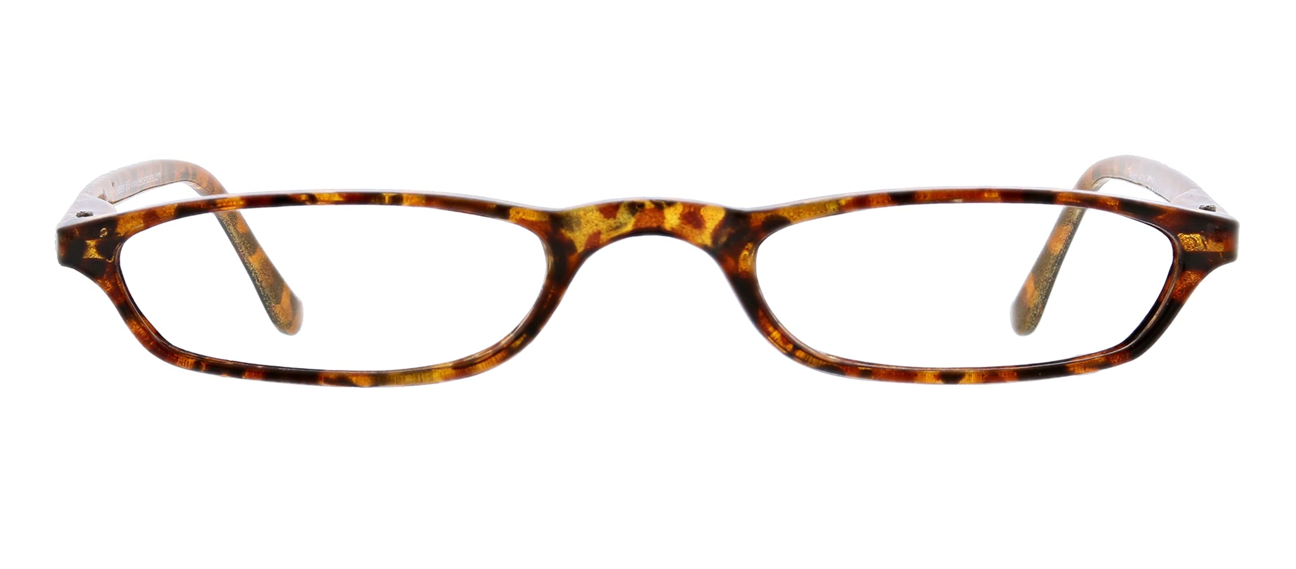 Peepers by PeeperSpecs Women's Skinny Mini Rectangular Reading Glasses, Tortoise, 48 + 3
