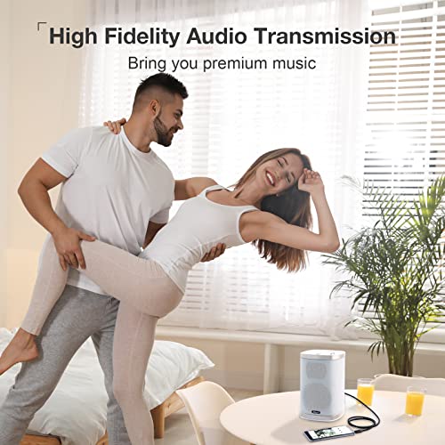 3.5mm Headphone Extension Cable (6Ft/1.8M), 4 Pole Hi-Fi Sound Audio Cable Male to Female AUX Cord, Auxiliary Stereo Extender for Speakers, PC, MP3 and All 3.5 mm Enabled Devices (1 Pack - Black)
