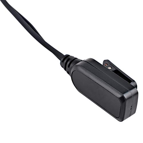 KS K-STORM CLS1110 Walkie Talkie Earpiece Headset Compatible with Motorola Radio CP200, RDM2070D, CLS1413, HKLN4604, PU Material, Black