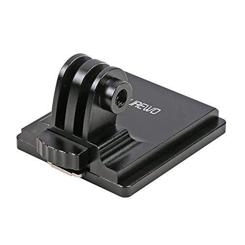 Aluminum NVG Helmet Mount Compatible with GoPro Hero 11 Black, Hero 10/9/8/7/(2018)/6/5 Black, Insta360, AKASO, DJI Osmo Action 3 and Most Action Cameras