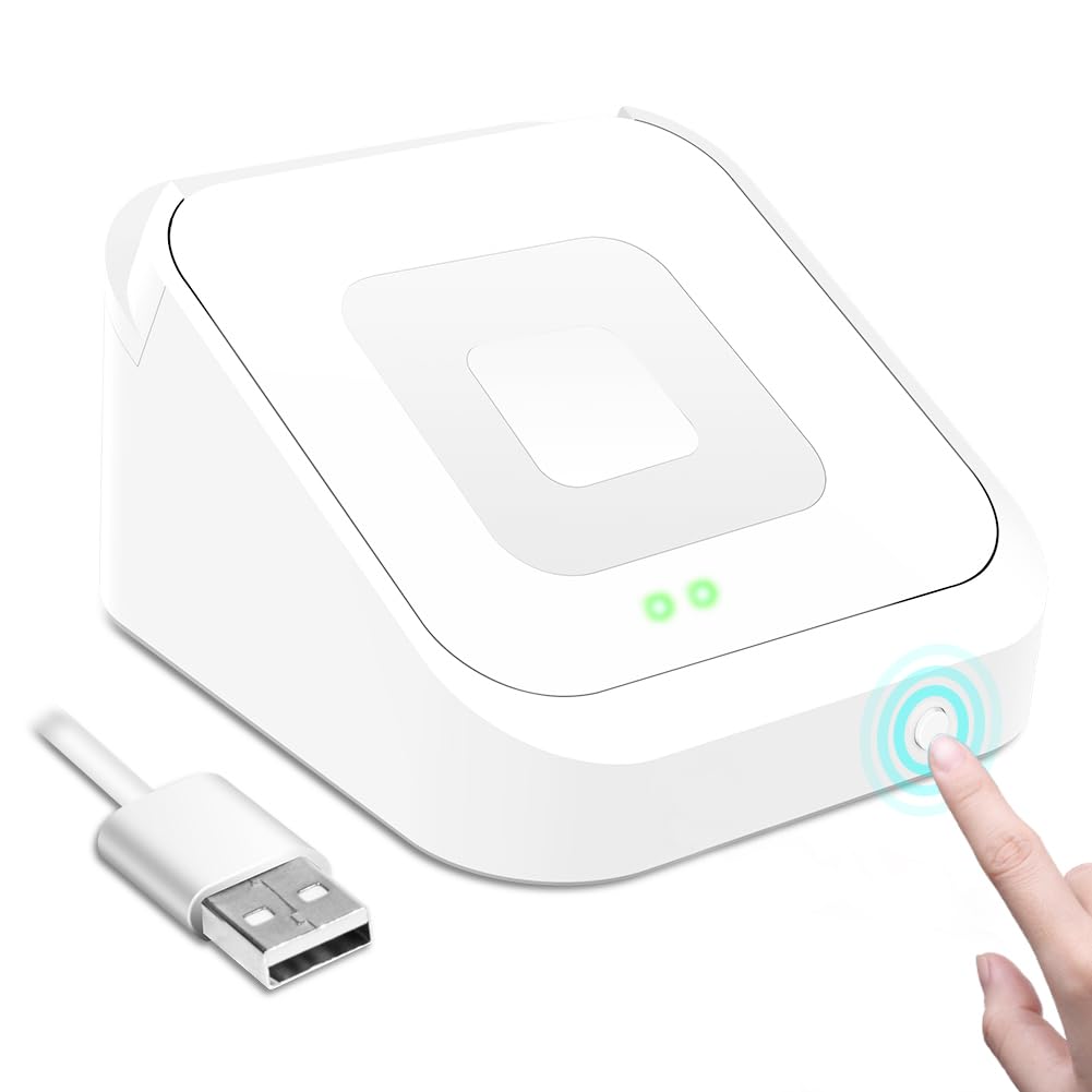 Oryuzi Dock Compatible with Square Reader 2nd Generation, USB Docking Station, White