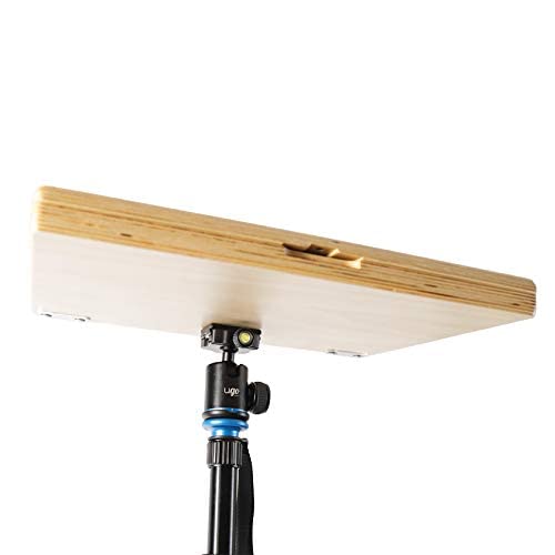 New Wave u.go Plein Air | Tripod LCS1| Compatible with New Wave u.go Plein air Pochade Boxes, Compact Aluminum Tripod with 360° Ball Head, Professional Tripod for Painting and DLSR Cameras