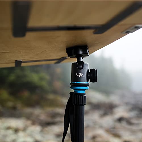 New Wave u.go Plein Air | Tripod LCS1| Compatible with New Wave u.go Plein air Pochade Boxes, Compact Aluminum Tripod with 360° Ball Head, Professional Tripod for Painting and DLSR Cameras