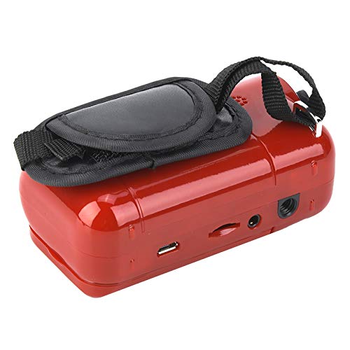 Digital Video Camera, 2.0 Inch TFT Color Display Screen Video Camera, 16X Kids Camera with USB Port, for Adults, Elderly, Children(Red)