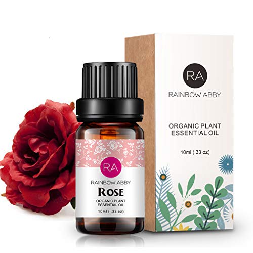 Rose Essential Oil 100% Pure Aromatherapy Oil Best Grade Rose Oil for Diffuser, Perfumes, Massage, Skin Care - 10ml