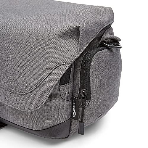 Amazon Basics Large DSLR Camera Gadget Bag - 11 x 6 x 8 Inches (Gray)