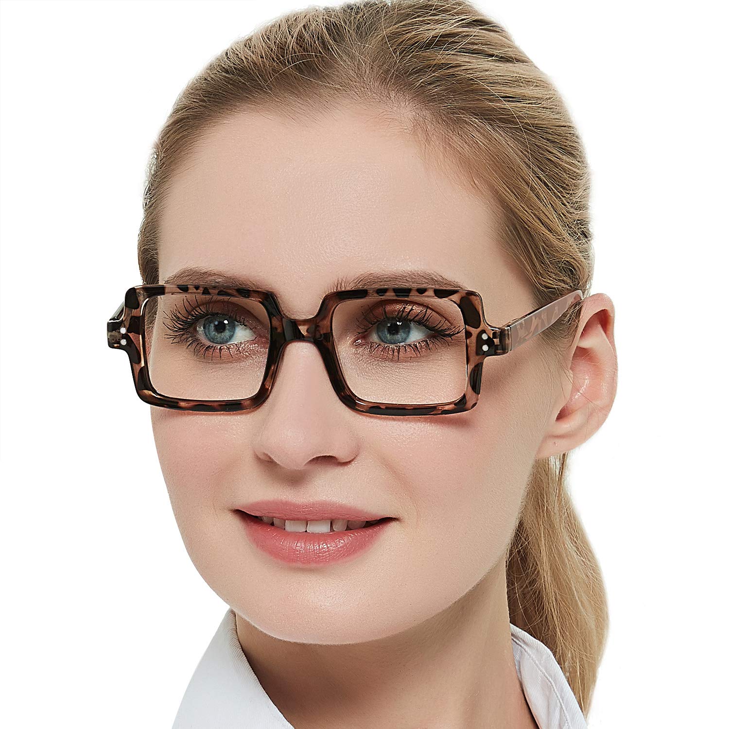 OCCI CHIARI Reading Glasses 2.5 Fashion Reader Lady's Eyeglasses(1.0 1.25 1.5 1.75 2.0 2.25 2.5 2.75 3.0 3.5 4.0 5.0 6.0)