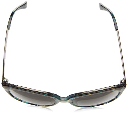 Sofia Vergara x Foster Grant Women's Margarita Full Lens SunReaders Cat-Eye Reading Glasses, Milky Blue Tortoise, 55 mm + 1.75
