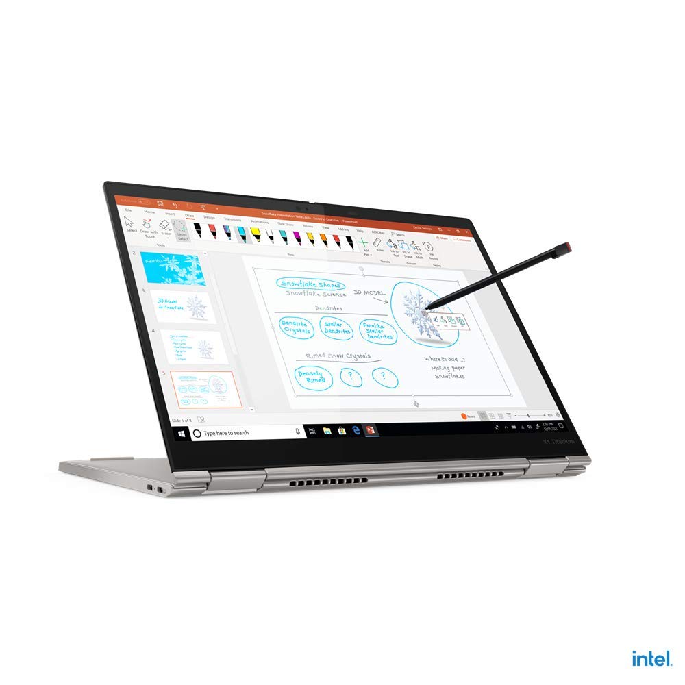 Latest Lenovo ThinkPad X1 Titanium Yoga 13.5" QHD 450Nits Anti-reflectiveTouch 11Th Gen Core I7-1160G7 16GB 1TB SSD Intel® Iris® Xe Graphics Pen Backlit Eng Key WIN10 Pro Titanium (Renewed)