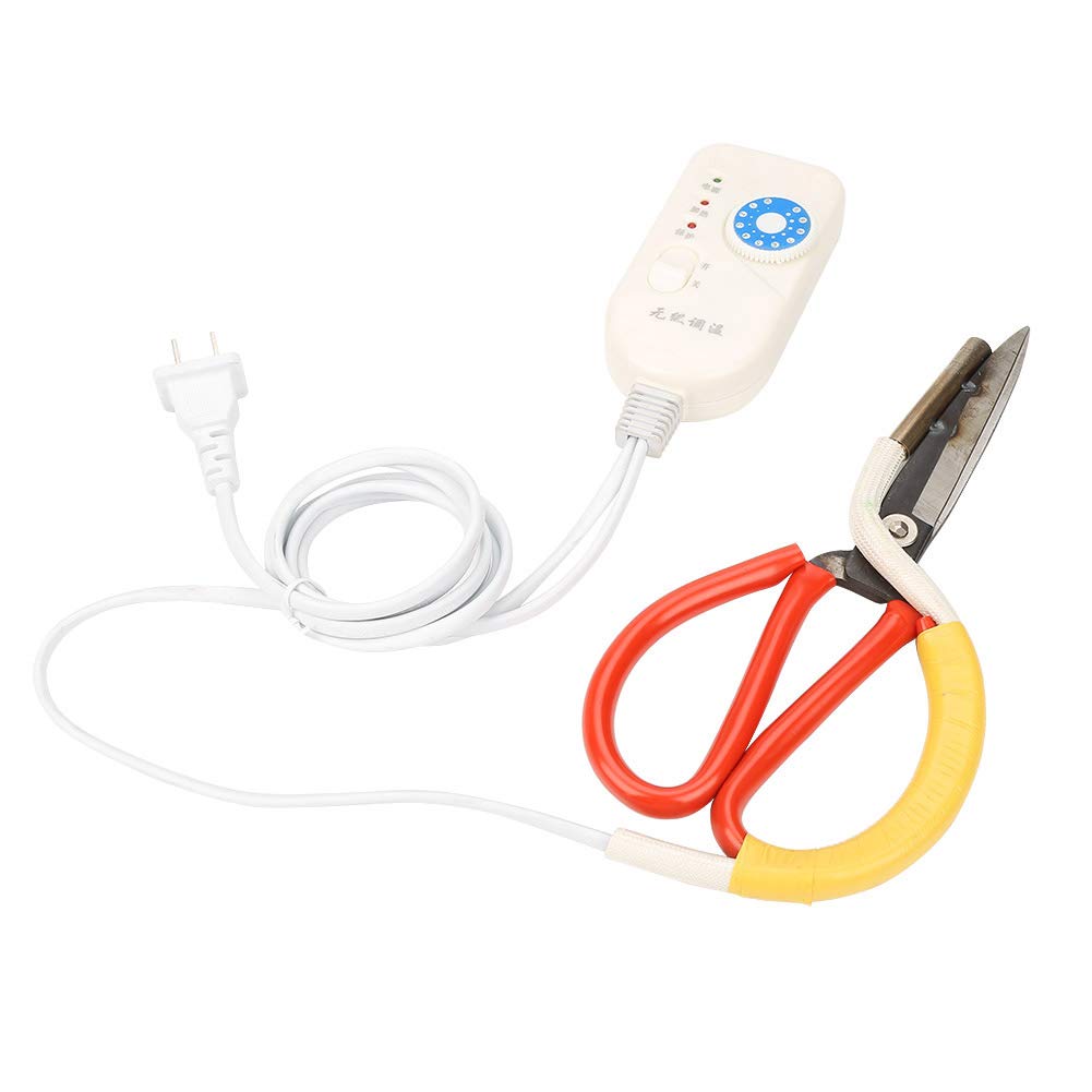 Temperature Scale Pratical Scissor, Electric Heating Tailor Scissors, Heated Scissors Scissor Cutting Machine for Fabric