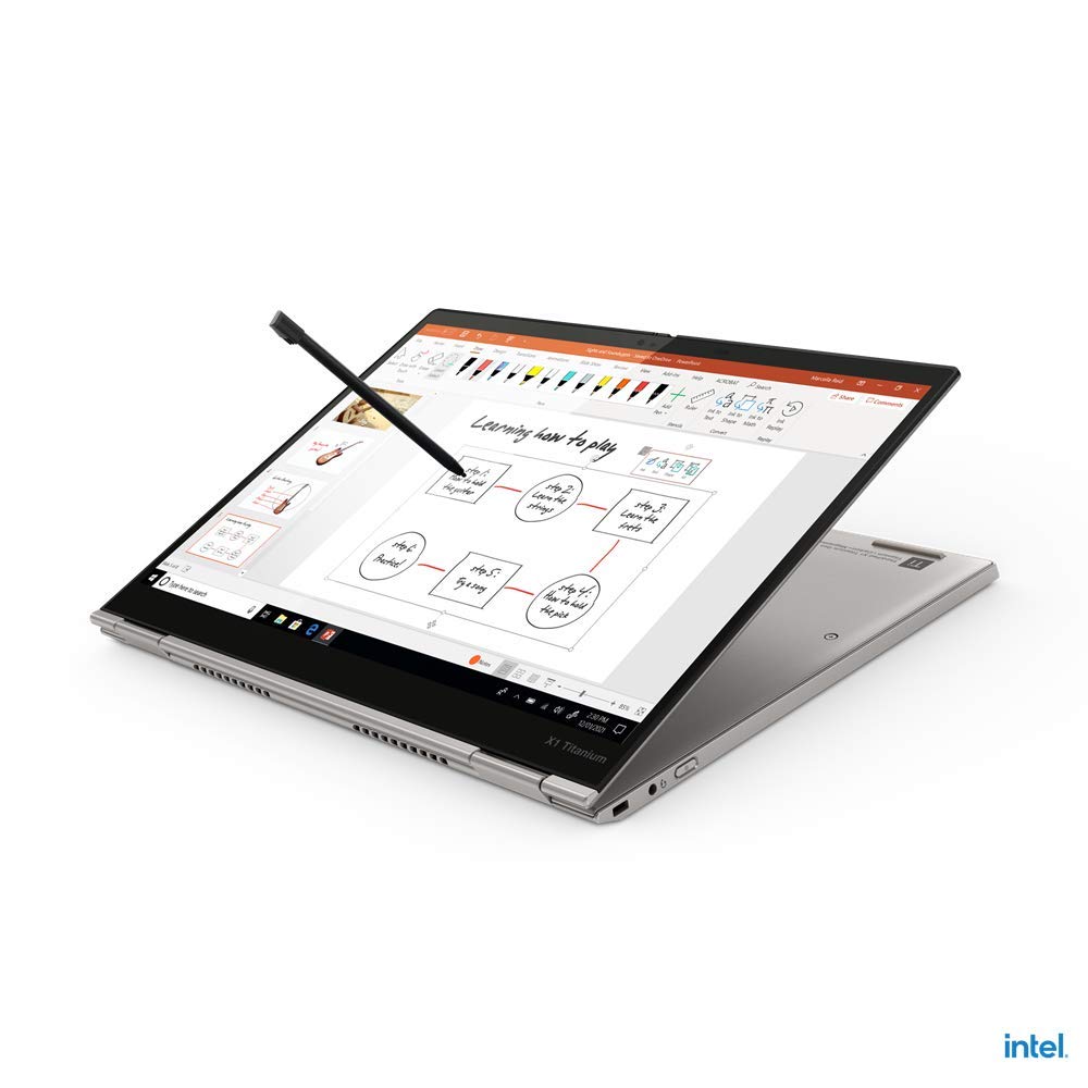 Latest Lenovo ThinkPad X1 Titanium Yoga 13.5" QHD 450Nits Anti-reflectiveTouch 11Th Gen Core I7-1160G7 16GB 1TB SSD Intel® Iris® Xe Graphics Pen Backlit Eng Key WIN10 Pro Titanium (Renewed)
