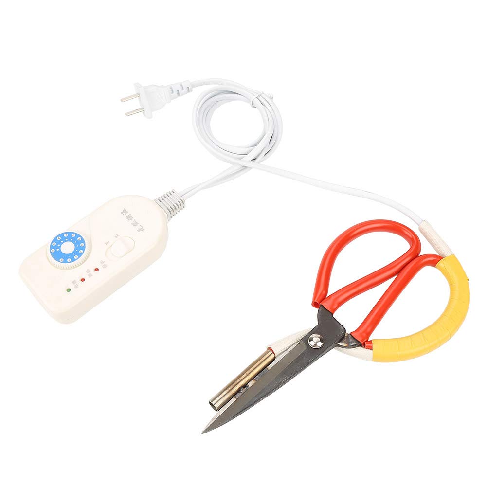 Temperature Scale Pratical Scissor, Electric Heating Tailor Scissors, Heated Scissors Scissor Cutting Machine for Fabric
