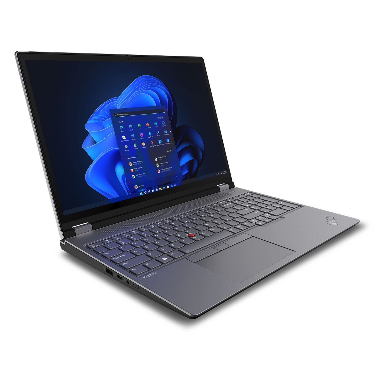 Lenovo ThinkPad P16 Intel Core i9-12900HX, 16C, 16.0" WQUXGA (3840x2400) IPS 600nits Anti-Glare, NVIDIA RTX A3000 12GB GDDR6, 32GB DDR5 RAM, 1TB NVMe SSD, Backlit KYB, Fingerprint Reader, Windows Pro