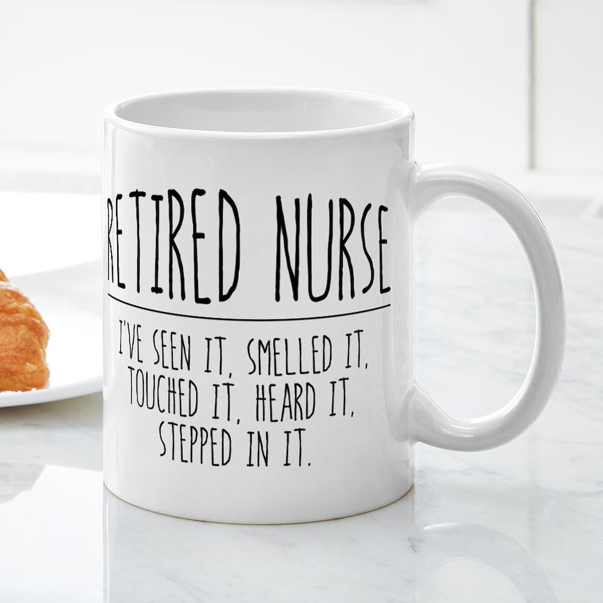 CafePress Retired Nurse 15 Oz Ceramic Large Mug Ceramic Coffee Mug, Tea Cup 11 oz