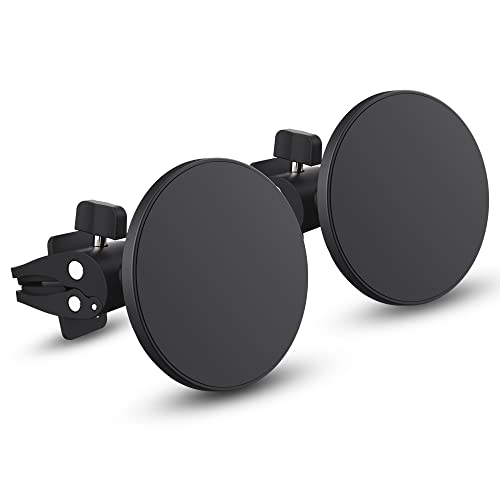 PROfezzion 2-Pack Strong Magnetic MagSafe Car Mount Vent Holder for iPhone 14, 14 Plus, 14 Pro, 14 Pro Max, iPhone 13 12 Pro Max Mini & MagSafe Case [MagSafe Ring Included for Regular Case User]