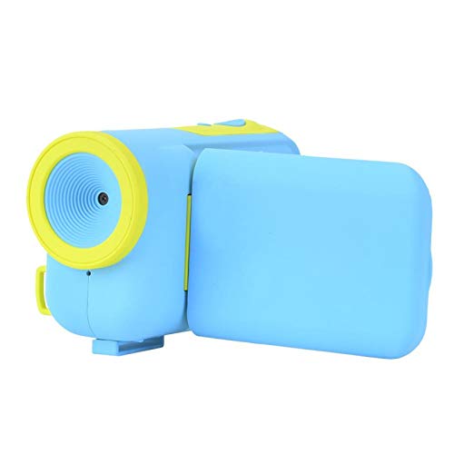 Okuyonic Kids HD Camera, Child Video Camera Cute and Bright Color Easy to Operate 1.77inch HD Screen for Children Birthday Gift(Blue)
