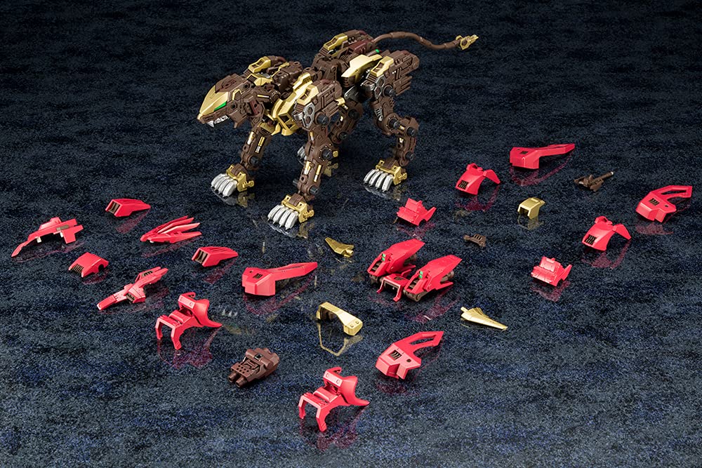 Kotobukiya Zoids: EZ-054 Liger Zero Empire Version Marking Plus Version Plastic Model Kit, Multicolor
