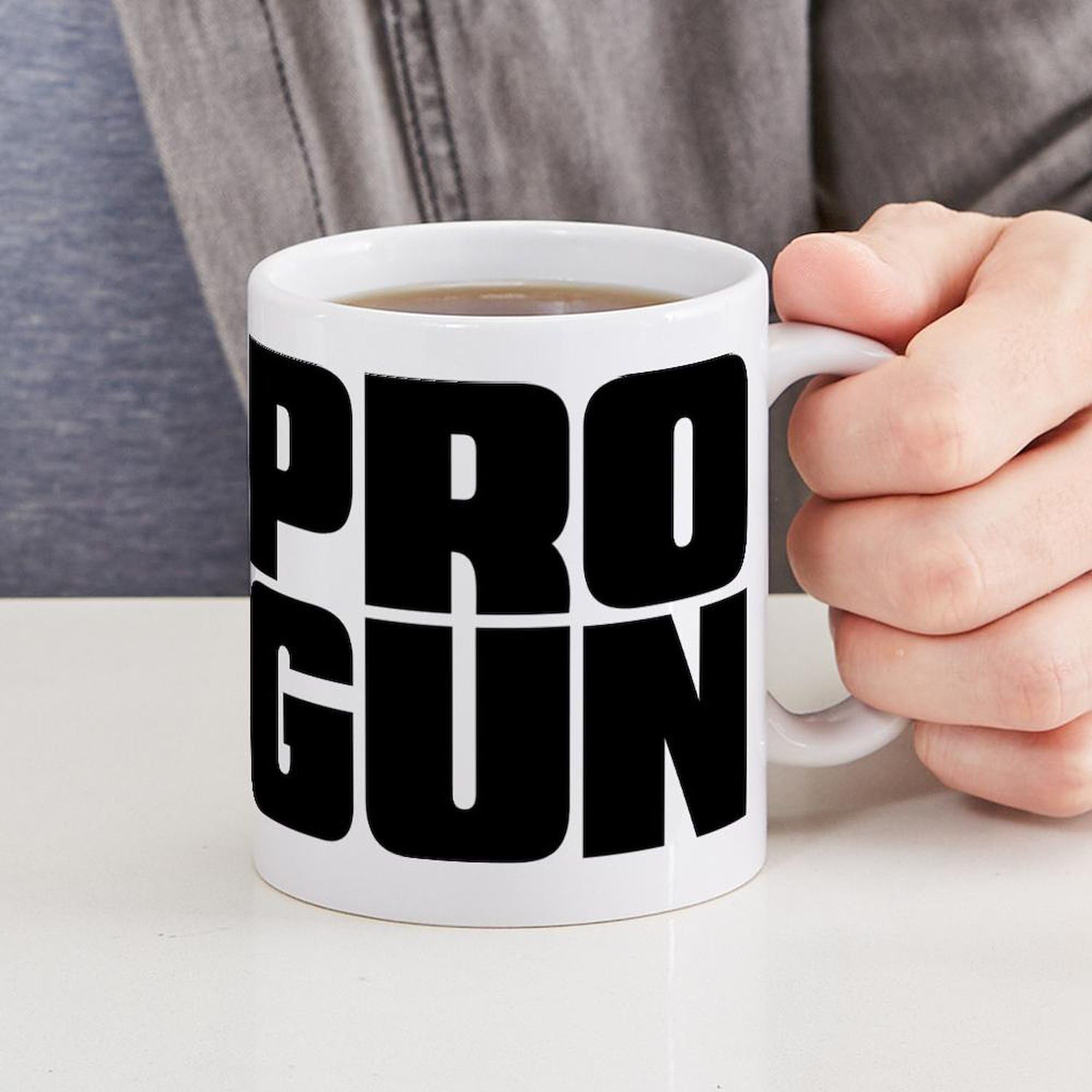 CafePress PRO GUN Ceramic Coffee Mug, Tea Cup 11 oz