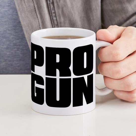 CafePress PRO GUN Ceramic Coffee Mug, Tea Cup 11 oz