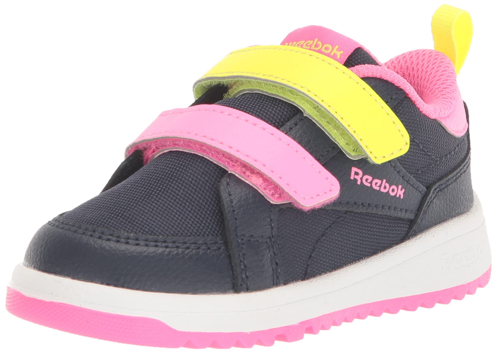 Reebok Kids WeeBok Low Sneaker, Gable Grey/Blue Slate/White, 6.5 US Unisex Infant