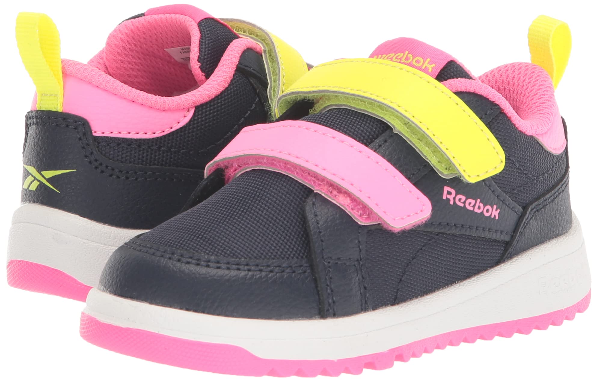 Reebok Kids WeeBok Low Sneaker, Gable Grey/Blue Slate/White, 6.5 US Unisex Infant