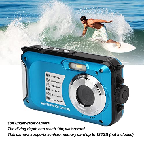 Digital Baby Camera for Kids Teens, 1080P 30MP Students Compact Camera Pocket Camera, Selfie Screen Design, Support Recording While Charging, for Kids,Adult,Beginners
