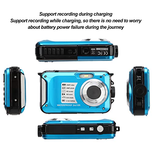 Digital Baby Camera for Kids Teens, 1080P 30MP Students Compact Camera Pocket Camera, Selfie Screen Design, Support Recording While Charging, for Kids,Adult,Beginners