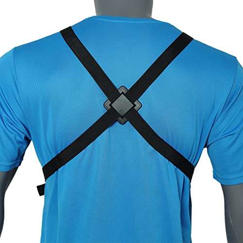 ABBREE Radio Chest Harness Holder Adjustable Shoulder Chest Front Pack Two Way Radio Pouch Holster Vest Rig Walkie Talkie Case for Arcshell Retevis Baofeng UV-5R/5G UV-82 BF-888S ST20