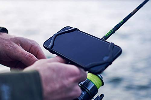 Deeper Smartphone Mount for Fishing Rod – See Phone and Keep Hands Free While Using Sonars, 12cm