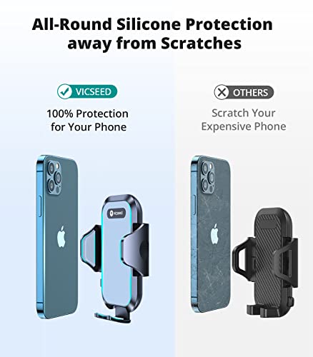 VICSEED ๐ ๐ถ๐น๐ถ๐๐ฎ๐ฟ๐-๐๐ฟ๐ฎ๐ฑ๐ฒ ๐ฆ๐๐๐ฟ๐ฑ๐ Phone Mount for Car, ๐จ๐ฝ๐ด๐ฟ๐ฎ๐ฑ๐ฒ๐ฑ ๐๐ป๐๐ถ ๐ฆ๐ต๐ฎ๐ธ๐ฒ CD Slot & Air Vent Thick Case Friendly Car Phone Holder Mount Fit for iPhone 14 13 All Phones