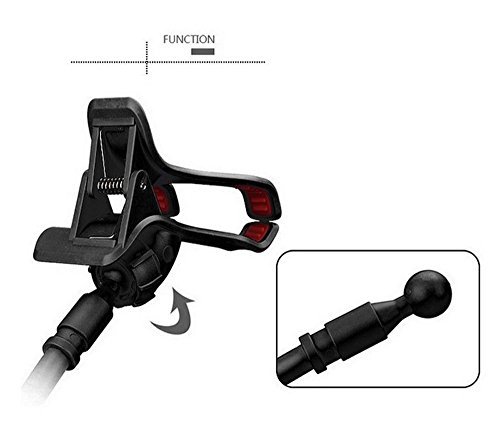 AMS Cell Phone Holder, Clip Holder, Lazy Bracket Flexible Long Arms for All Mobile, Fit On Desktop Bed Mobile Stand for Bedroom, Office, Kitchen