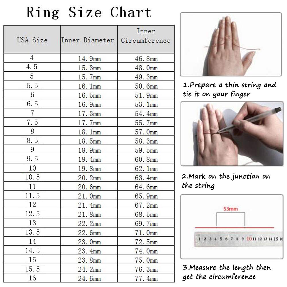 Vakki Mens Rings for Wedding Engagement 6mm Rose Gold Dome Tungsten Promise Bands Size 7.5