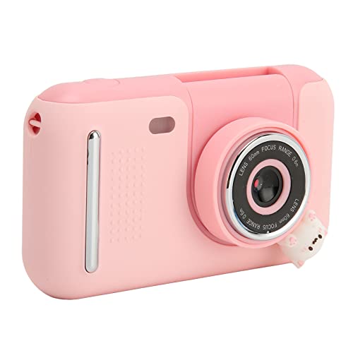 Digital Mini Camera, 2.4in IPS HD Screen Video 180 Degree Angles Kids Camera for 3 to 12 Years Old for Kids Gifts