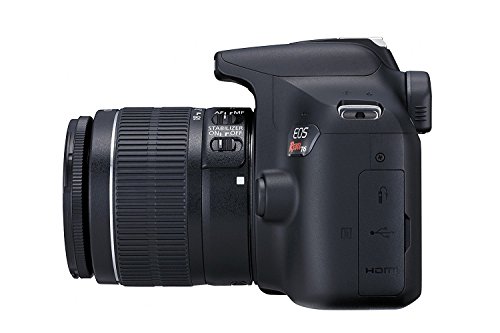 Canon EOS Rebel T6 Digital SLR Camera Kit with EF-S 18-55mm f/3.5-5.6 is II Lens, Built-in WiFi and NFC - Black (US Model)