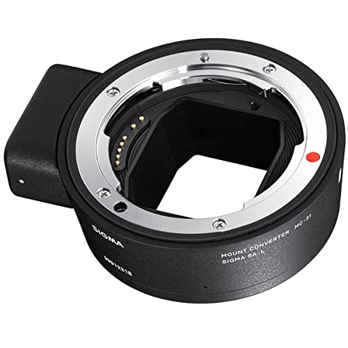 Sigma fp Mirrorless Digital Camera, Bundle MC-21 Mount Converter Canon EF to Leica L & Memory Card Case
